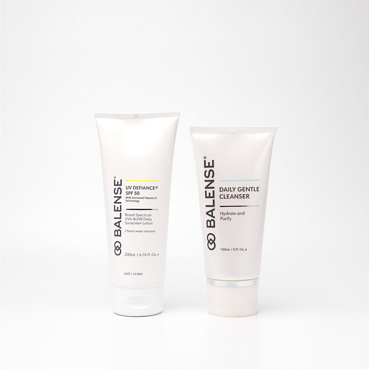 The Daily Duo Set | Cleanser & SPF | Balense® Skin