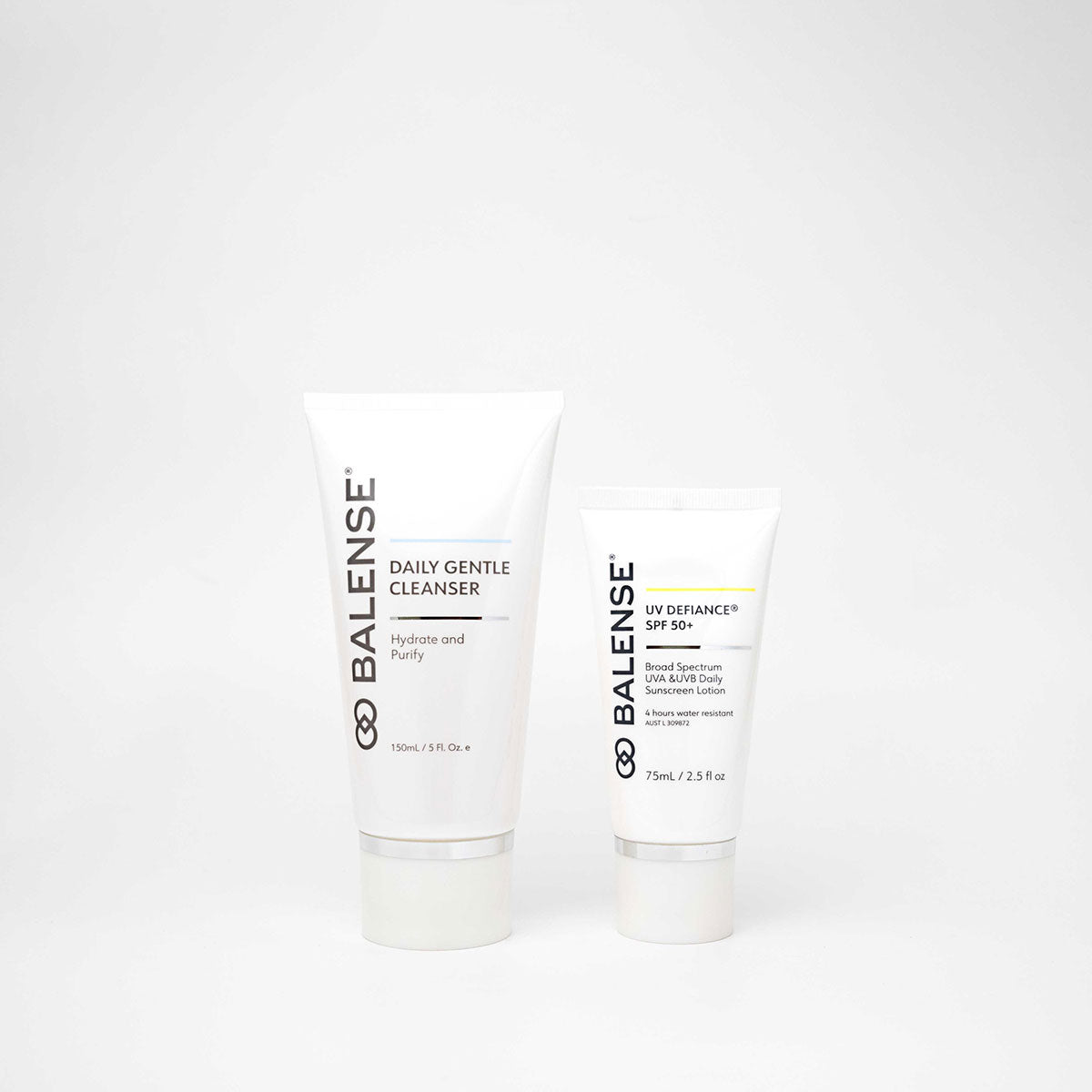 The Daily Duo Set | Cleanser & SPF | Balense® Skin